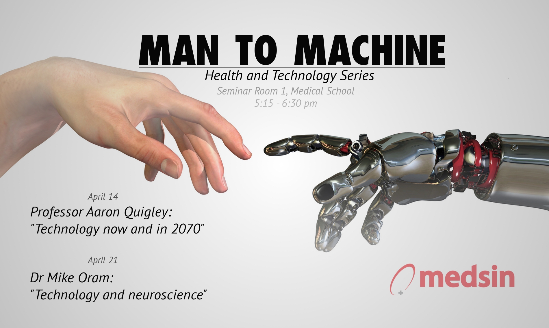 St Andrews HCI Research Group | Aaron delivers an invited Man to ...